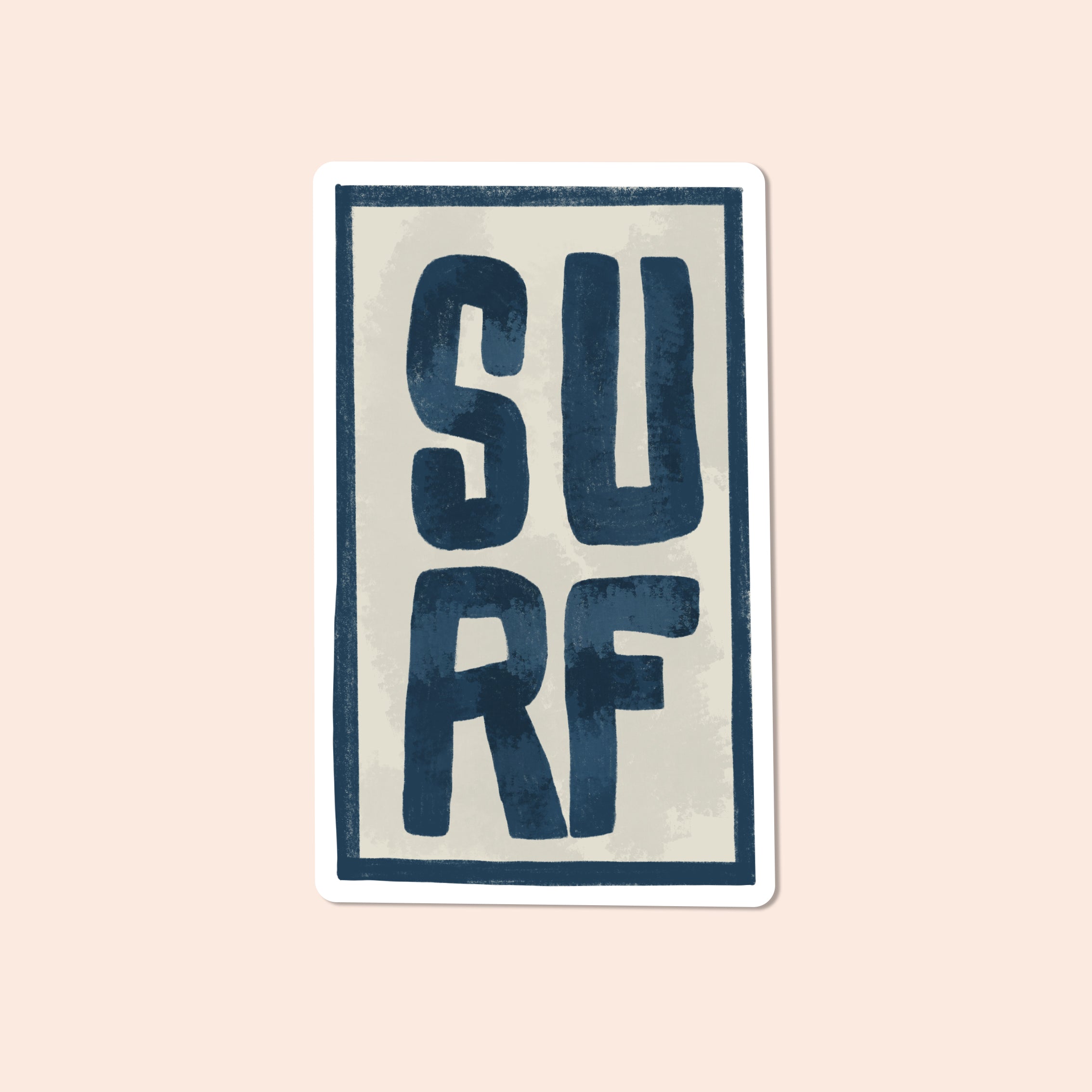 Surf Vinyl Sticker – The Bright Co